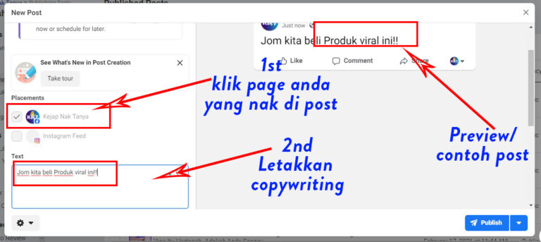 6 Jenis & Cara Posting Facebook Page Agar Nampak Menarik. - Digital ...